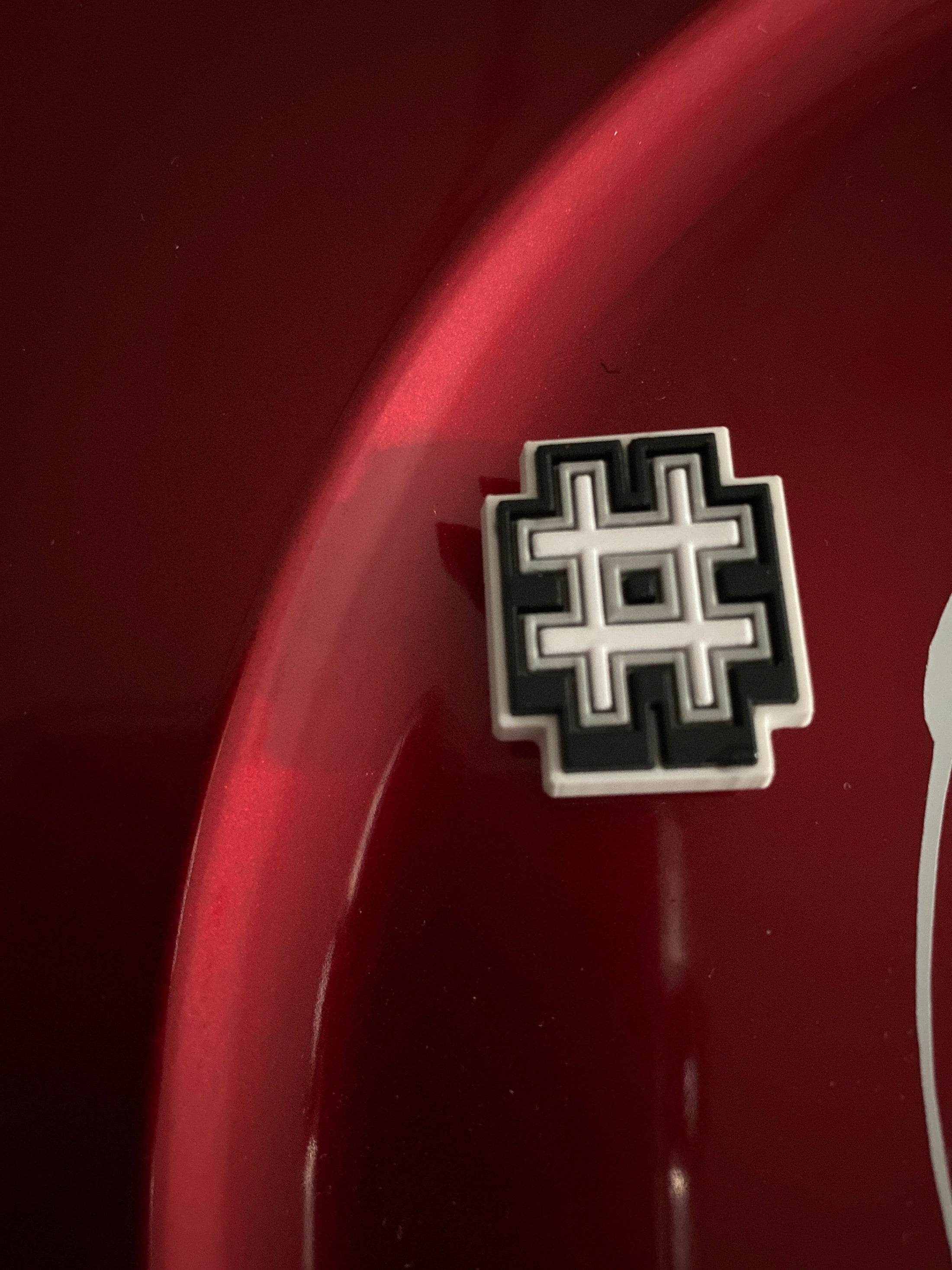 Jibbitz charms and numbers to personalize and to show your Delta pride ...